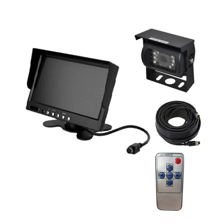 Truck trailer car reverse camera